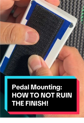 How to Attach Velcro to Pedals Without Ruining Finish