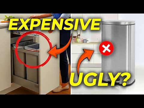 Which Trash Can is BEST For Your Kitchen?