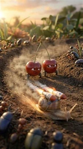 Cherry Racers Weren't Ready for This Plot Twist 😂 #ComedyGold #Shorts