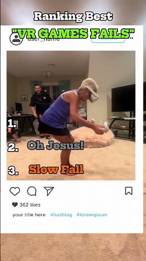 VR Game Fails That Will Make You Cry Laughing | Virtual Reality Gone Wrong #shorts #vrgamingshorts