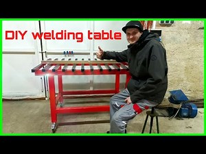 Low-cost welding table for beginners - Build your own