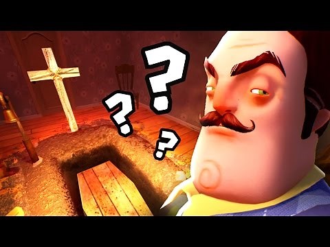 WHAT'S THE SECRET IN THE GRAVE? | Hello Neighbor