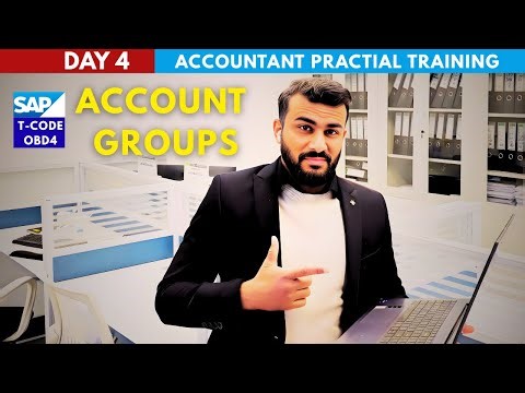 How Accountants Create Account Groups in SAP FI | Saudi Accountant SAP ERP Practical Training Day 4