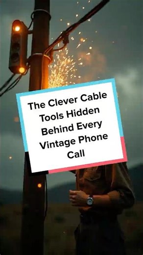 The Clever Cable Tools Hidden Behind Every Vintage Phone Call