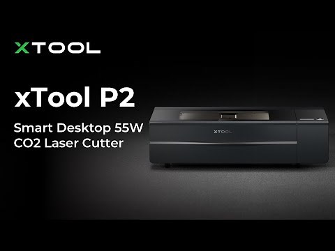 xTool P2: Smart Desktop 55W CO2 Laser Cutter