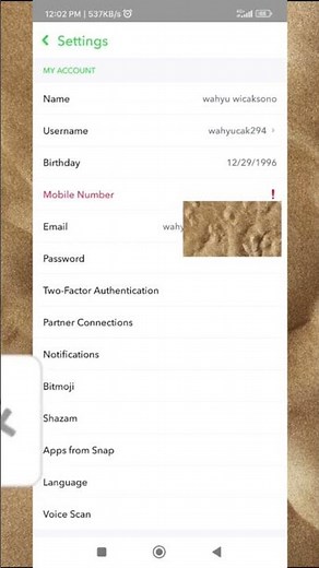 Secret trick to remove your phone number from you snapchat account #shorts
