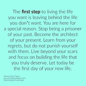 41K views · 1.1K reactions | The first step to living the life you want... | Anna Grace Taylor | Facebook