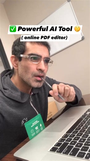 6.3K views · 55 reactions | A secure online PDF editor for you. #ai #pdf #aitools | i Social You | Facebook