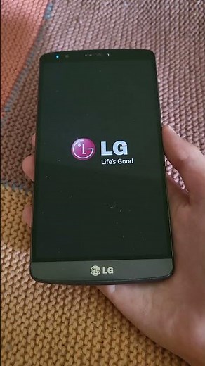 LG G3 startup and shutdown