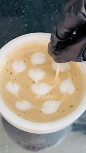 213K views · 663 reactions | Latte Art #fypシ #byrubbia #tutorial #latteart #coffee #coffeeart | Rubbia | Facebook