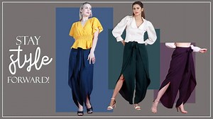 ❤️ Breezy and so comfortable, these wrap around pants are a big...