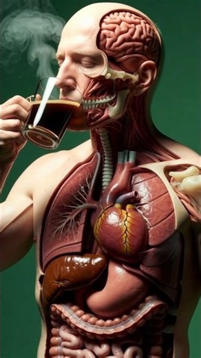 What Coffee Really Does Inside Your Body ☕🧠 (3D Animation)