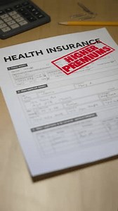 Krankenversicherungsformular mit dem Stempel "HIGHER PREMIUMS": Stockvideos & Filmmaterial (100 % lizenzfrei) 3939841561 | Shutterstock