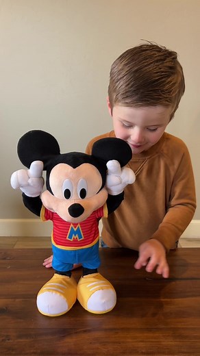 Move and Groove with Head to Toes Mickey Plush