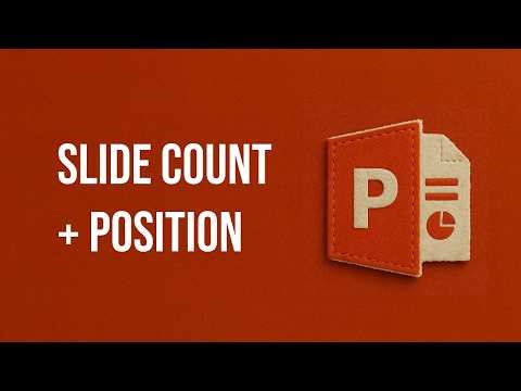 PowerPoint Slide Count Explained (Current Slide + Total Slides)
