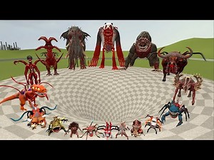 Spartan Kicking Zoochosis Mutant Animals Panda Ostrich Elephant Giraffe In Big Funnel Garry's Mod