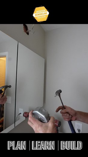 14K views · 244 reactions | Allow a stranded copper wire to extend past a solid conductor to get a good connection with a wire nut  #diy #homeimprovement #electrician #facebookreels | Bathroom Remodeling Teacher | Facebook