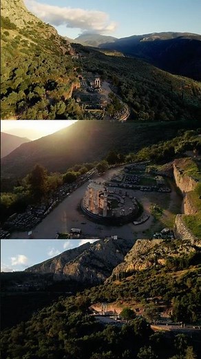 The ancient Tholos at Delphi