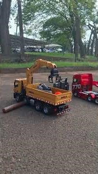ASMR Remote Control Scania Truck and Muck Truck
