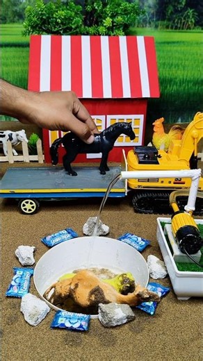 mini tractor & mini water pump | DIY farming machine #ytshorts #shortsfeed #shorts