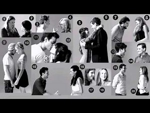 First Kiss -- Who's Who in the Kissing Video (see list in description below)