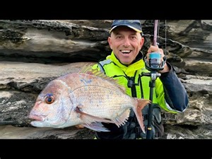 SNAPPER | Rough water fishing off the rocks