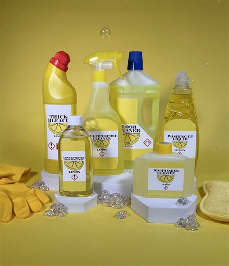 Home Organisation : Cleaning🫧🍋 . . . Featuring: Bleach - 127mm x 230mm Rectangle labels (FTT1) Dishwasher Cleaner - 65mm x 65mm Square Labels (FG12) Disinfectant - 45mm x 102mm Rectangle labels (FXL6) Multipurpose Spray & Washing Up Liquid - 73mm x 116mm Custom Labels (FBT4) Floor Cleaner - Custom Label Shape Material - Gloss White Vinyl, Permanent Adhesive (VPGP) . #flexilabelsuk #fyp #cleaning #clean #lemon