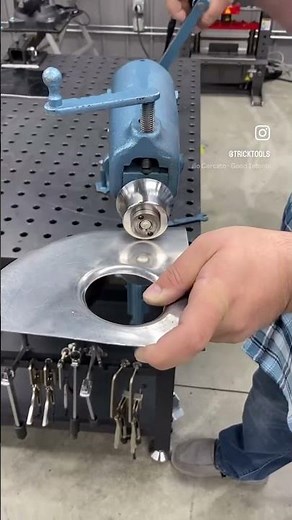 Using the Pexto 622 Rotary Machine with the Covell Round-Over Dies to make a radiused edge.