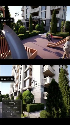 4K Interactive Exterior ArchViz | UNREAL ENGINE 5.5 | Real-time render