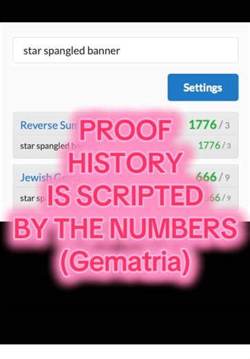 PROOF that history is scripted by numbers (Gematria) and the United States was founded on freemasonry and satanism. (Gematria is the ancient practice of assigning numeric values to words. It has been used by elites throughout history to secretly communicate with secret hidden code. ) #gematria #conspiracy #conspiracytiktok #history #secrets