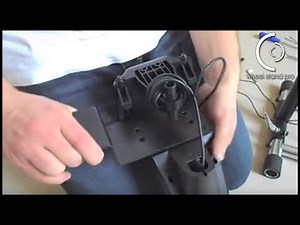 Wheel Stand Pro set up with Logitech G27 Racing Wheel (pedals and gear shifter)