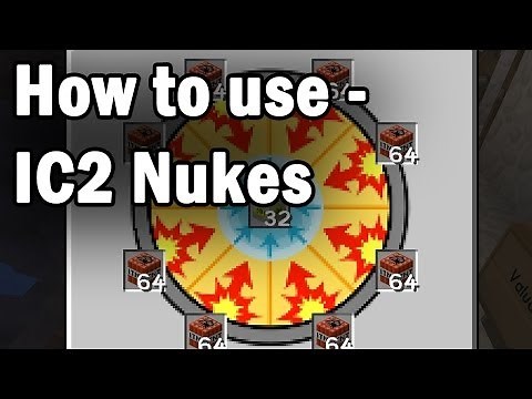 How to use IC2 Nukes - Feed the Beast