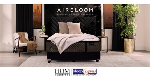 Get no interest for 5 years on Aireloom mattresses at HOM Sleep Express. #NoPlaceLikeHOM #Aireloom | HOM Furniture | Facebook