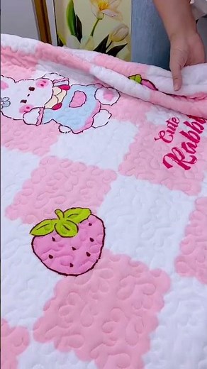 🌸 Cutest Bunny Bedding Set Ever! 💖 Perfect for Your Dream Room!