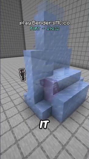 Water Bending VS The Warden! #minecraft