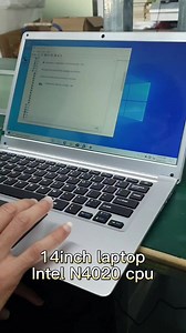 Factory Cheap Price Laptop Laptops OEM ODM 14inch Intel Atom Z8350 DDR3 2GB/4GB Quad Core Win10 Notebook Computer