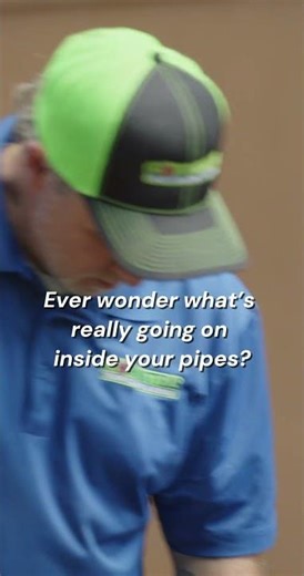 Ever wonder what’s really happening inside your pipes? 🔎