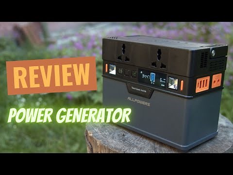 ALLPOWERS portable power station/solar generator (288Wh) review