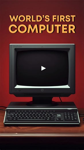 World’s First Computer | Tech Fact Shorts #vizaytech #techfacts #trending