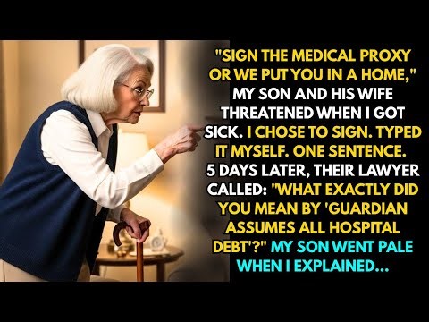 My Son and His Wife Forced Me To Sign Over Medical Power… Big Mistake. Their Lawyer Won’t Stop......
