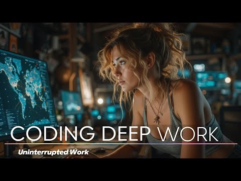 Deep Focus Ambient Music ~ Perfect for Studying, Coding, & Uninterrupted Work