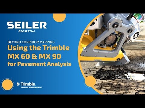 Using Trimble MX mobile mapping for Pavement Analysis
