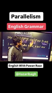 490 reactions · 54 shares | Parallelism | Basic English Grammar #pawan_raaz #englishgrammar #hazaribagh #jharkhand #spokenenglish #spottingerror | English with Pawan Raaz | Facebook