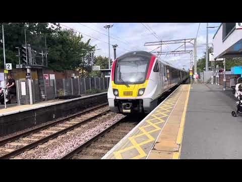 Class 720 going past Enfield Lock at 90+ mph