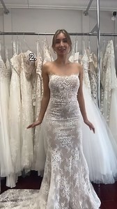 Which lace strapless dress are you choosing for your wedding? 🫶💕 #bestforbride #weddingdress #ballgown #bestie | 𝐁𝐞𝐬𝐭 𝐅𝐨𝐫 𝐁𝐫𝐢𝐝𝐞 𝐁𝐚𝐫𝐫𝐢𝐞