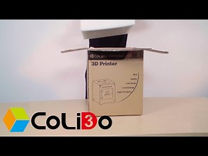 CoLiDo Compact 3D Printer Unboxing to Setting Up
