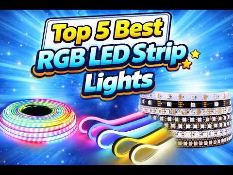 👉 Top 5 Best RGB LED Strip Lights | Smart, Music Sync & Budget Picks