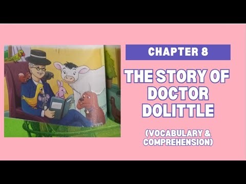 Class 4 | Chapter 8 The Story of Doctor Dolittle | Vocabulary + Comprehension Exercise Solved