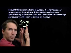 Art of Problem Solving: Conversion Factors - Part 3