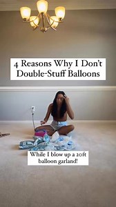 Let’s be real, who really enjoys double-stuffing balloons? I certainly do not and these are my reasons why I don’t! If you double-stuff your balloons, let me know why in the comments 👇🏽INVYTE Us to Your Next Event at the link in the comments ............ #setup #balloonsetup #ballooninstallation #tutorial #tutorials #how #organicballoons #diy #balloonart #balloon #balloongarland #balloonbusiness #va #virginia #fyp #foryou #trending #reels #balloonartist #diyballoondecor #doublestuffedballoons 